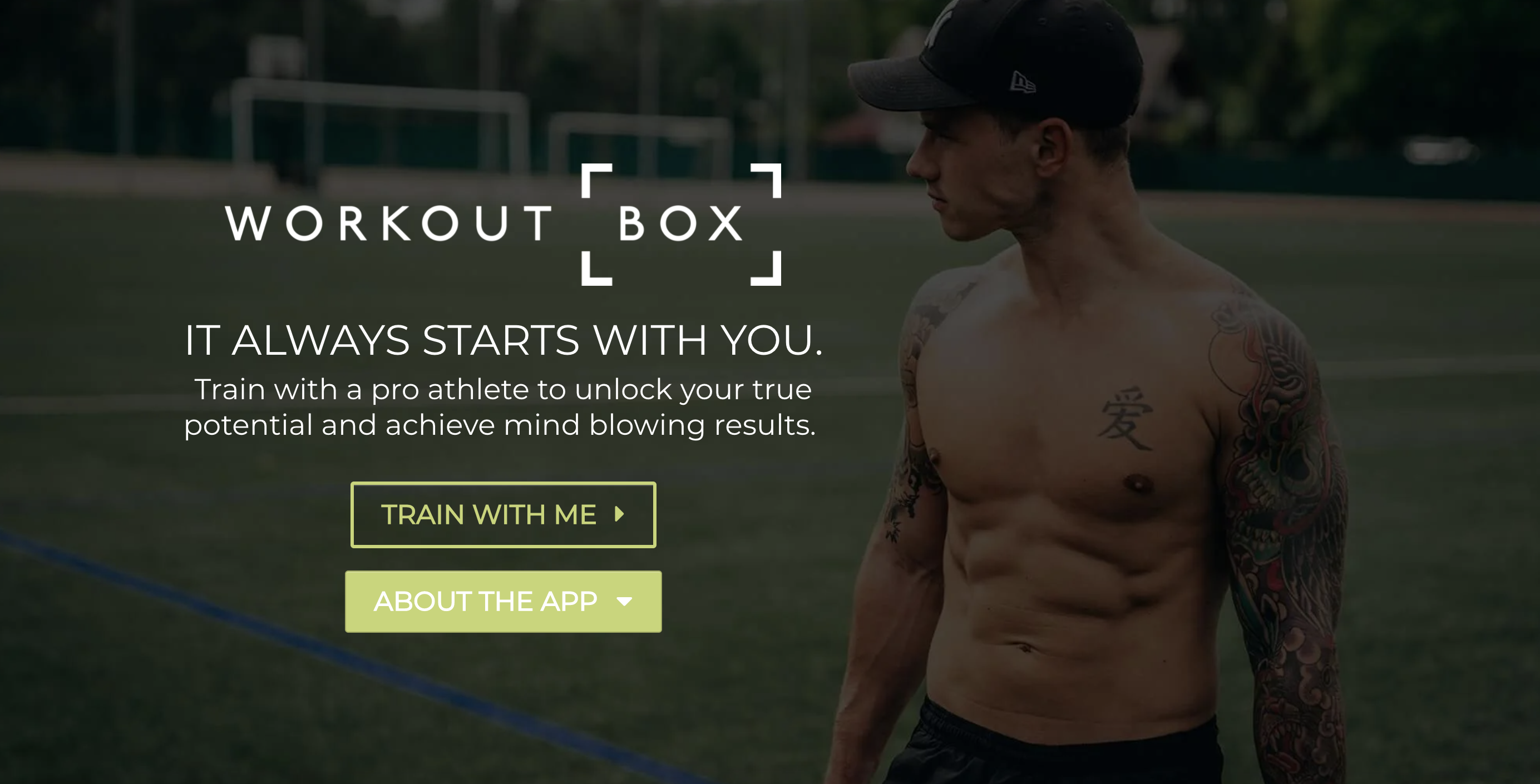 WORKOUT BOX - It Always Starts With You